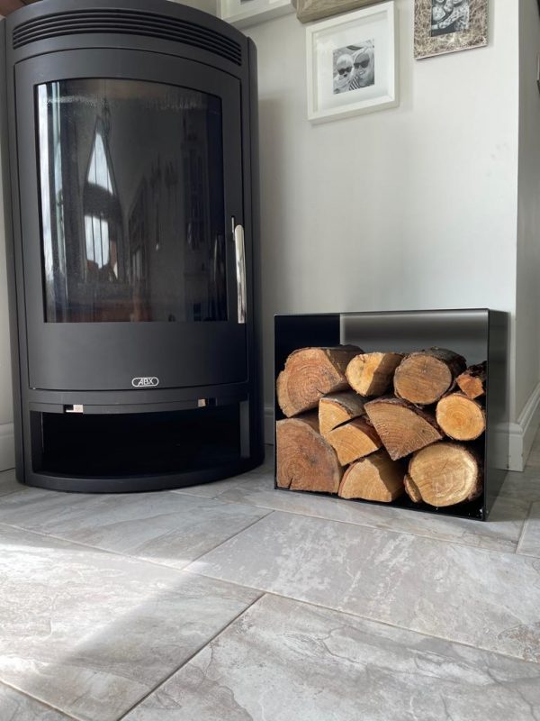 Metal Log Storage for Indoor & Outdoor | LuxUnique