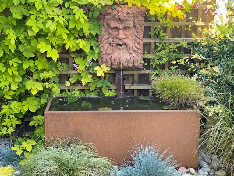 Corten Steel Water Features - Custom Made in the UK | LuxUnique